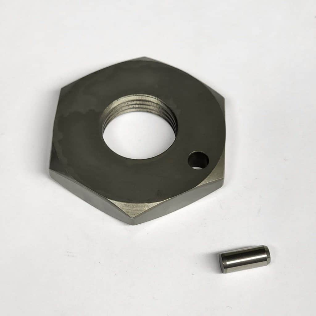 Spindle Locking Nut / Spindle Jam Nut - Straight Eight