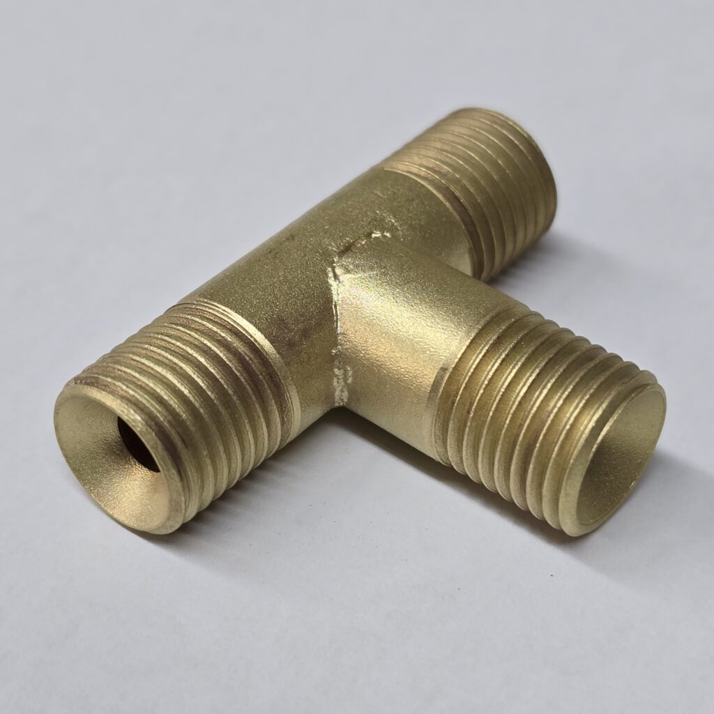 Bugatti Fuel Line Tee Fitting M12 X 1.25 - Straight Eight
